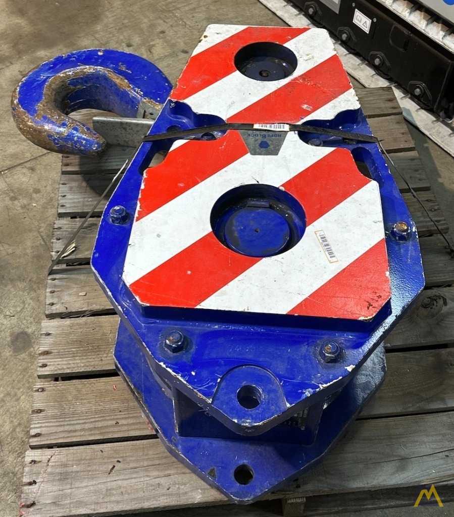 RopeBlock 80-Ton 5-Sheave Hook Block For Sale Blocks Parts Attachments ...