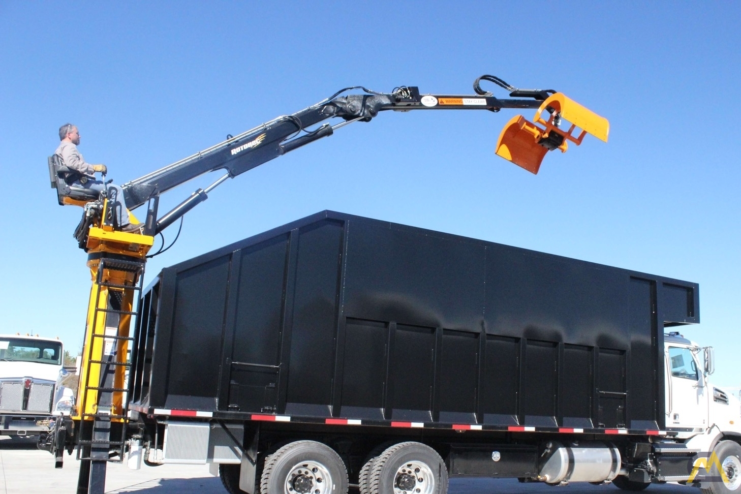 Rotobec ELITE 910 MT26 4.39-ton Material Handler Crane For Sale Grapple ...