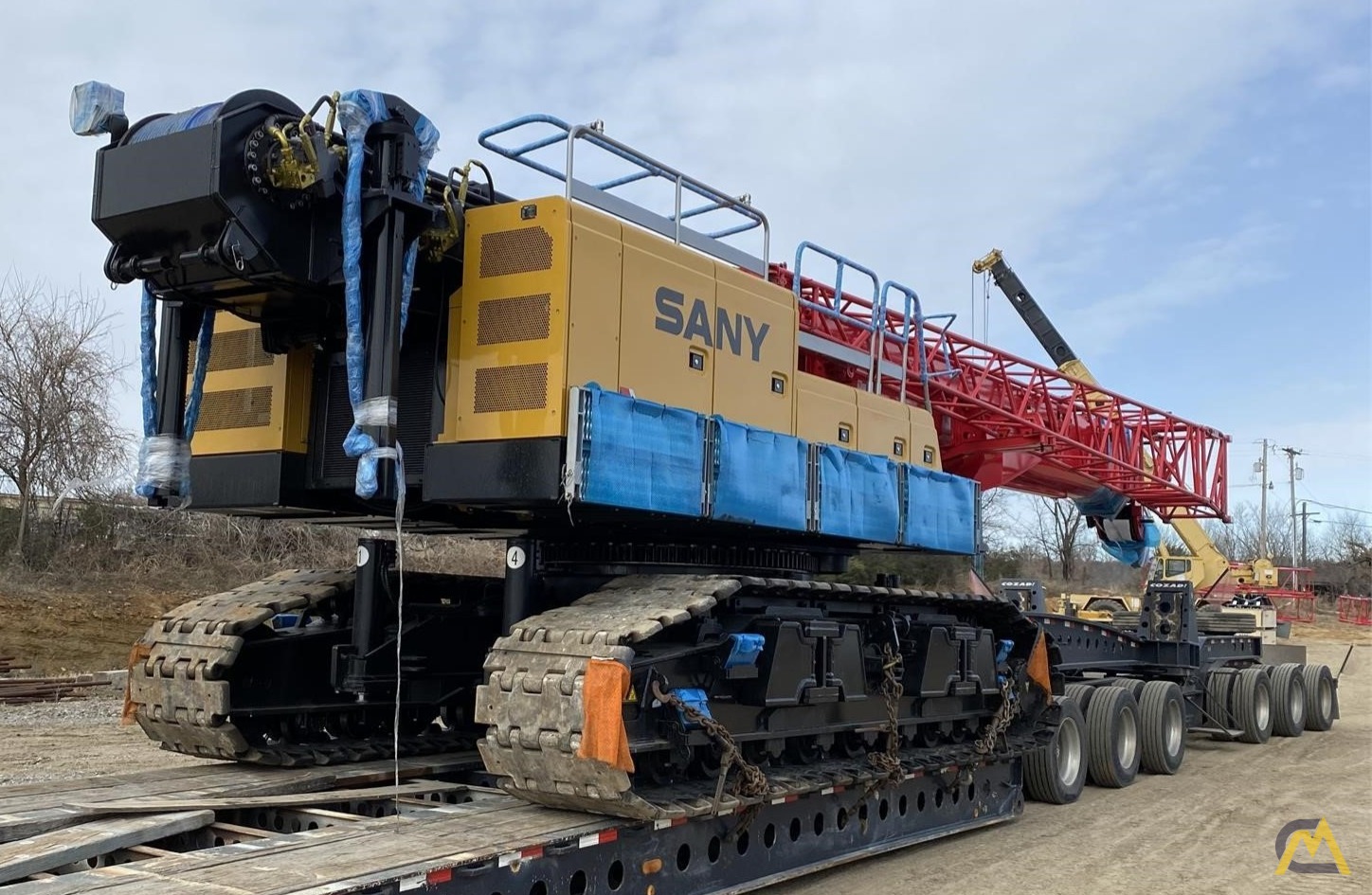 Sany New SCA900TB 90-ton Telescopic Boom Crawler Crane 3-Year Factory ...