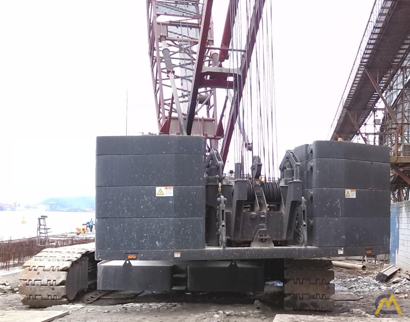 Sany SCC1500D 150-ton Lattice Boom Crawler Crane For Sale Hoists ...