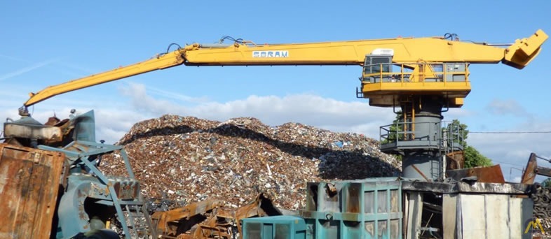 Seram S65.20EF Pedestal Mounted Scrap Material Handler For Sale ...