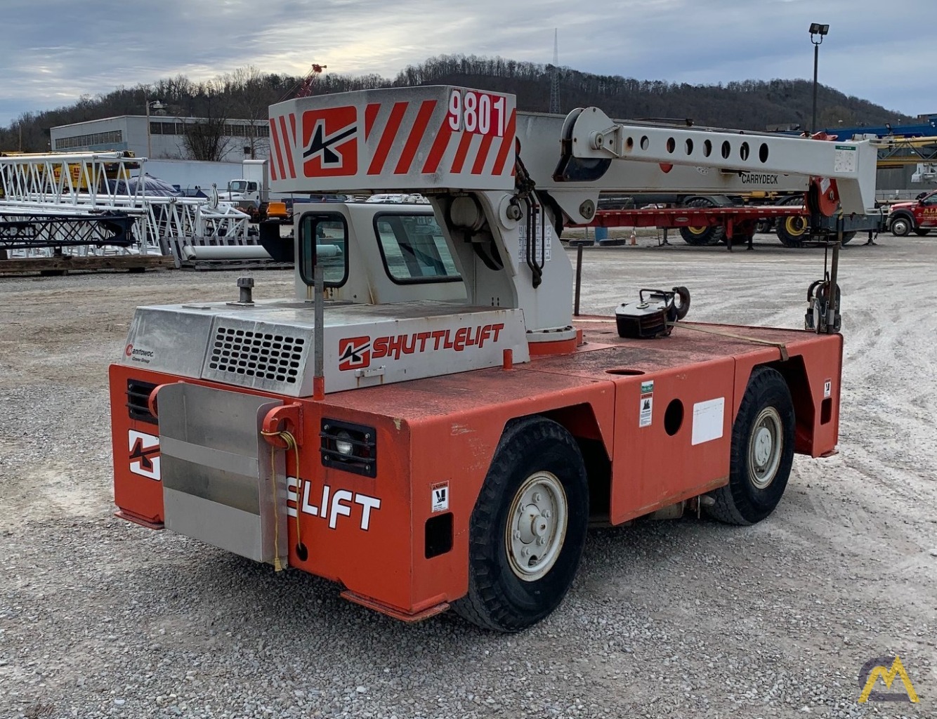 Shuttlelift 3339 9-Ton Carry Deck Crane For Sale Industrial Hoists ...