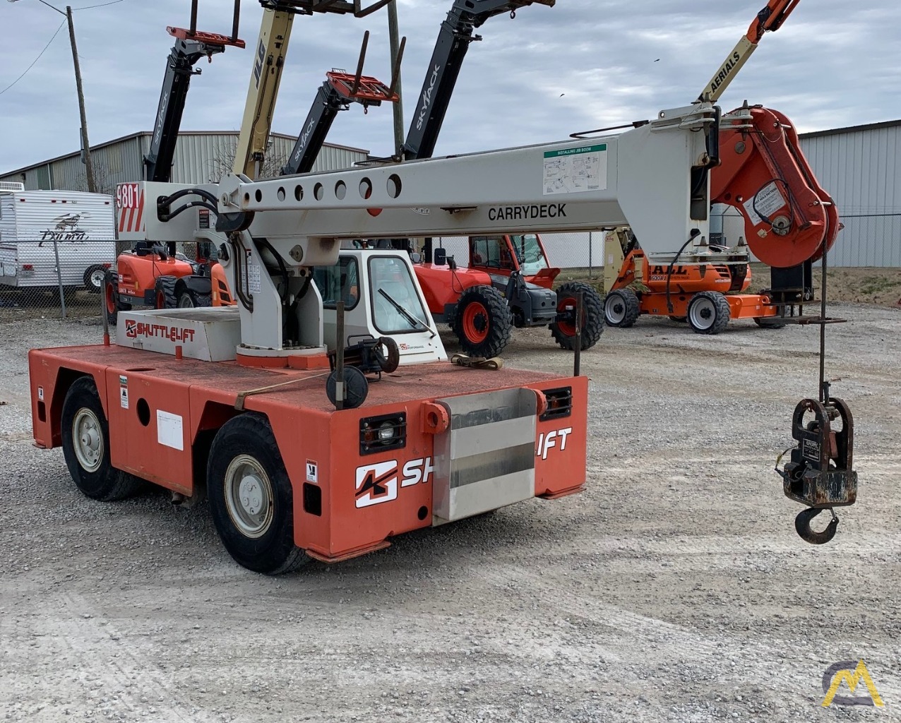 Shuttlelift 3339 9-Ton Carry Deck Crane For Sale Industrial Hoists ...