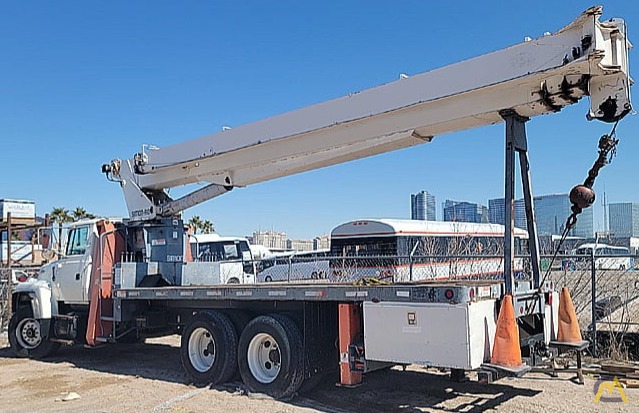 Simon-RO (Terex) TC 4792 23.5-ton Boom Truck Crane on Ford L8000 For ...