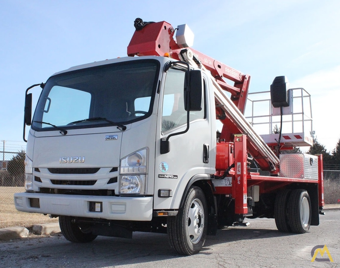 Socage Freedom 60/36 .15-Ton Aerial Man Lift For Sale Bucket Truck ...