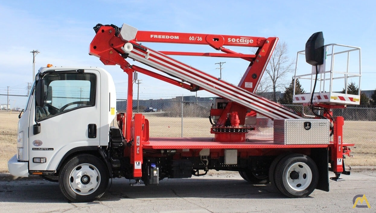 Socage Freedom 60/36 .15-Ton Aerial Man Lift For Sale Bucket Truck ...