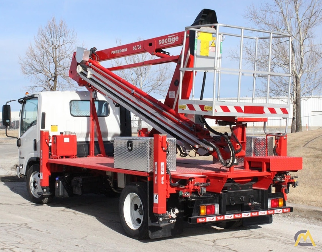 Socage Freedom 60/36 .15-Ton Aerial Man Lift For Sale Bucket Truck ...