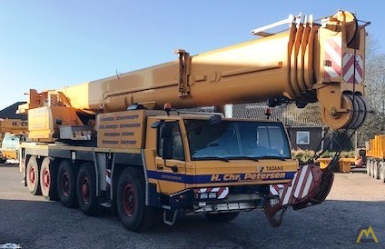 Tadano Faun ATF 110G-5 130-Ton All Terrain Crane For Sale & Material ...