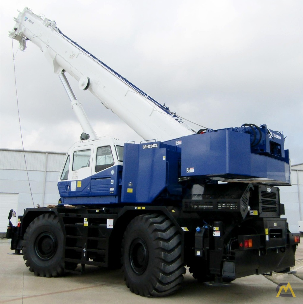Tadano GR-1200XL 120-Ton Rough Terrain Crane For Sale Hoists & Material ...