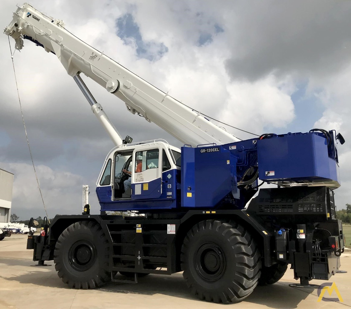 Tadano GR-1200XL 120-Ton Rough Terrain Crane For Sale Hoists & Material ...
