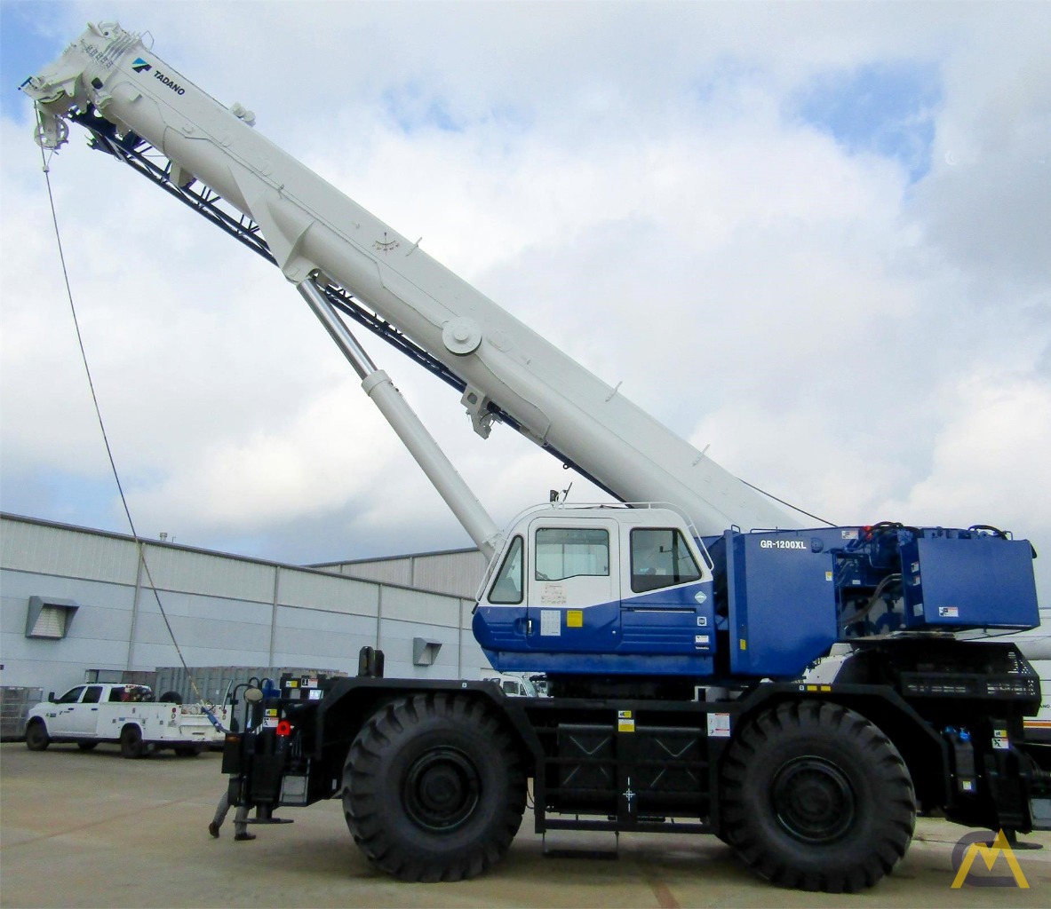 Tadano GR-1200XL 120-Ton Rough Terrain Crane For Sale Hoists & Material ...