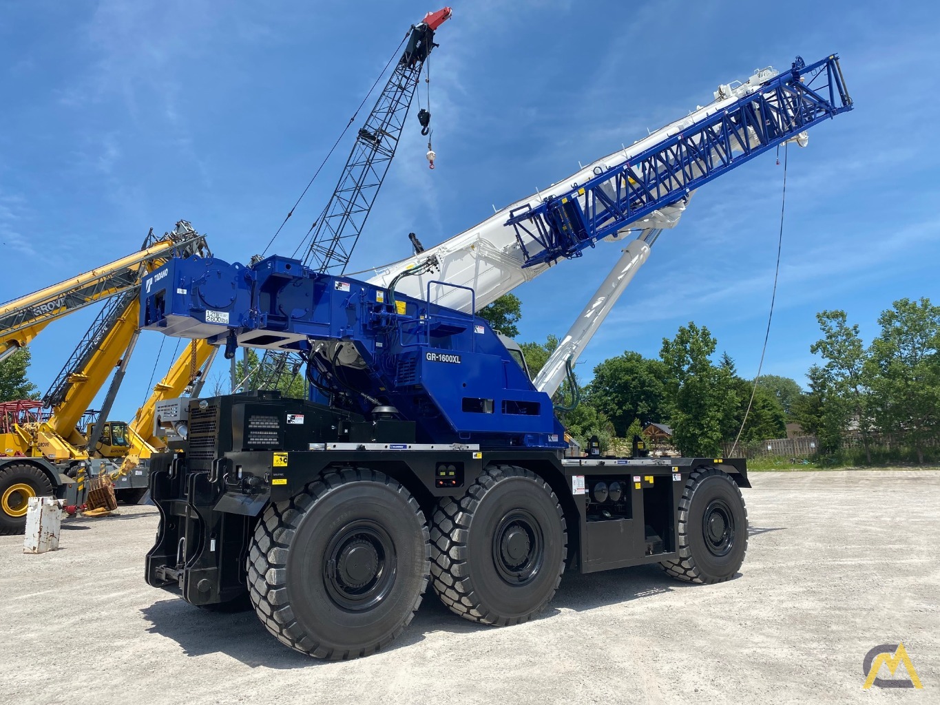 NEW! Tadano GR-1600XL 160-ton Rough Terrain Crane For Sale Hoists ...