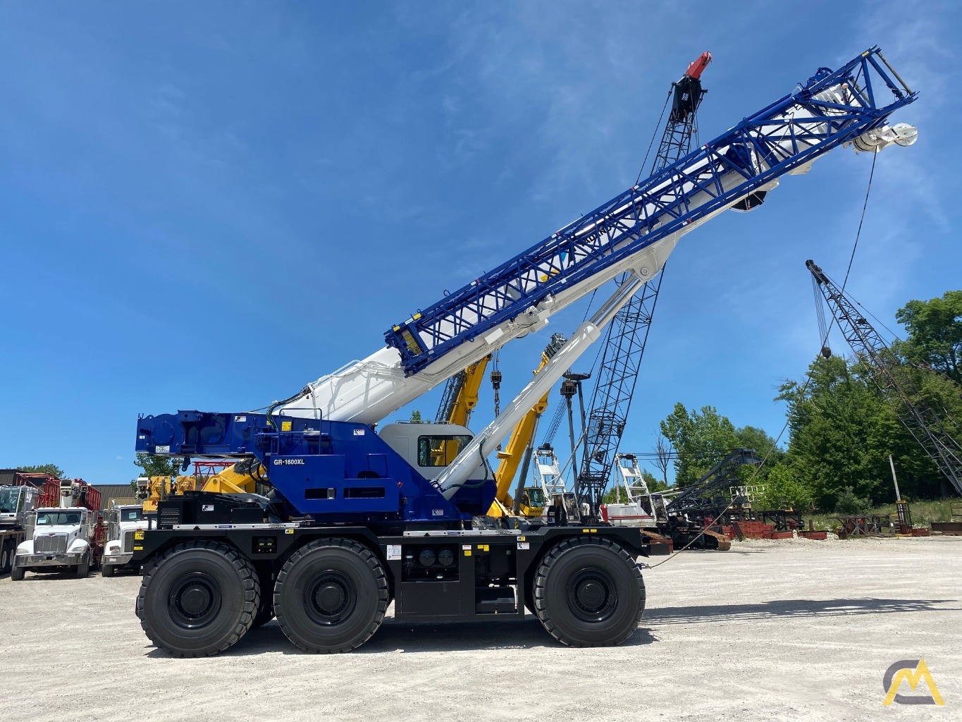 NEW! Tadano GR-1600XL 160-ton Rough Terrain Crane For Sale Hoists ...