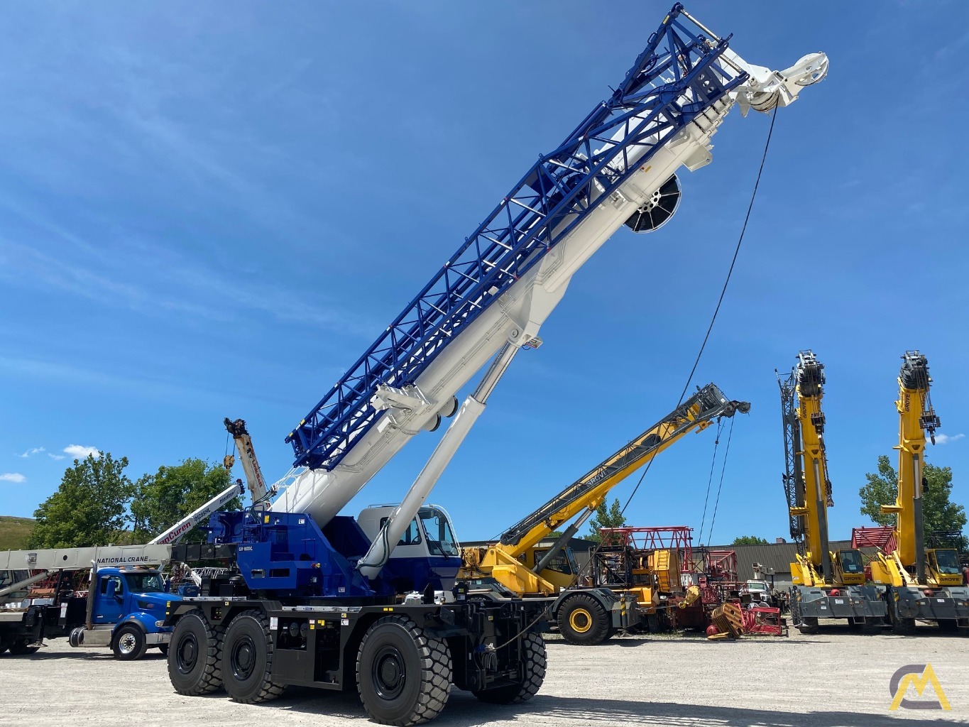 NEW! Tadano GR-1600XL 160-ton Rough Terrain Crane For Sale Hoists ...