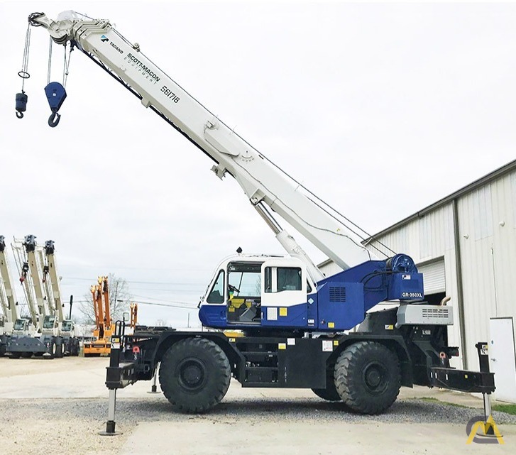 Tadano GR-350XL 35-Ton Rough Terrain Crane For Sale or Rent Crawler ...