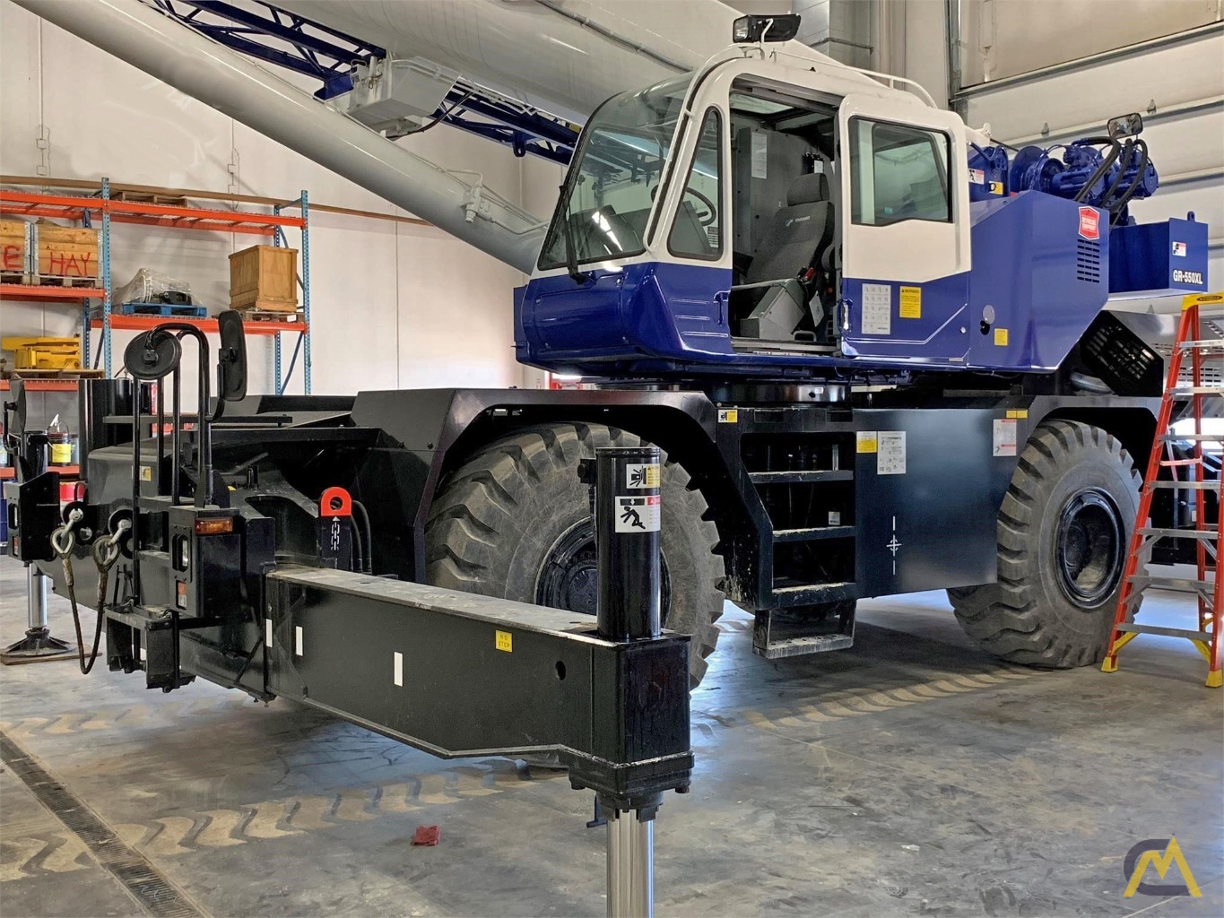 Tadano GR-550XL 55-Ton Rough Terrain Crane For Sale Hoists & Material ...