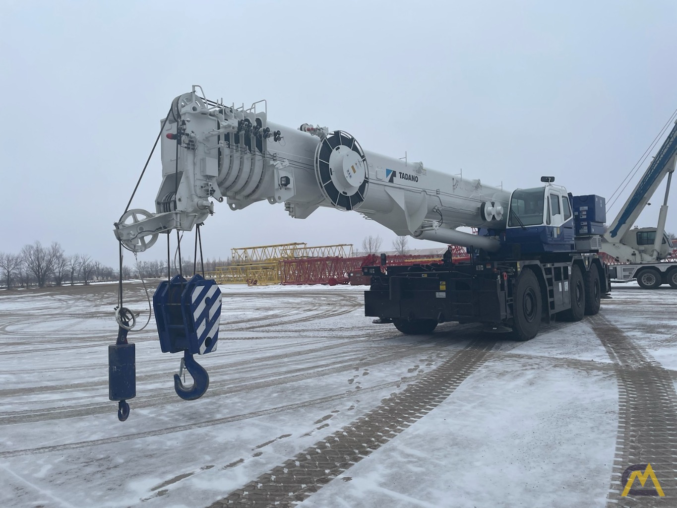 Tadano GR-1600XL 160-Ton Rough Terrain Crane For Sale or Rent Hoists ...