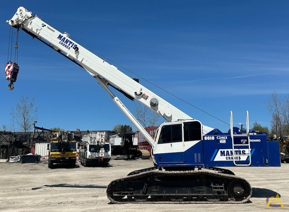 Tadano Mantis 6010 Telescopic Crawler Crane For Sale Hoists & Material ...