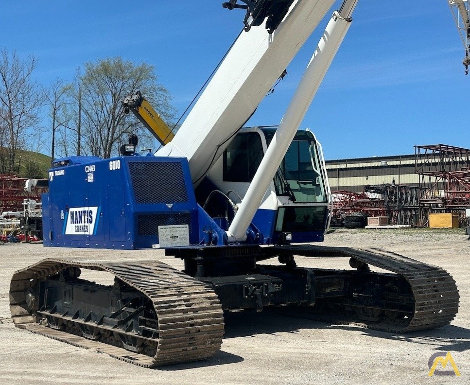 Tadano Mantis 6010 Telescopic Crawler Crane For Sale Hoists & Material ...