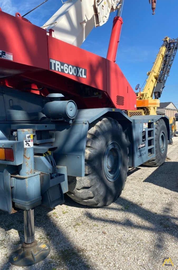 Tadano TR-600XL Rough Terrain Crane For Sale Hoists & Material Handlers ...