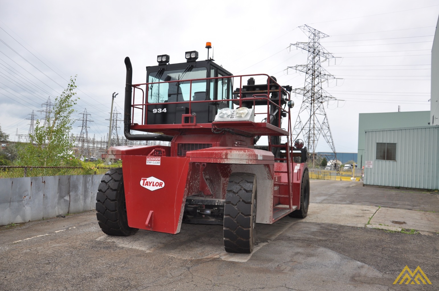 Taylor X-800S Heavy Duty Lift Truck For Sale Forklifts Telehandlers ...