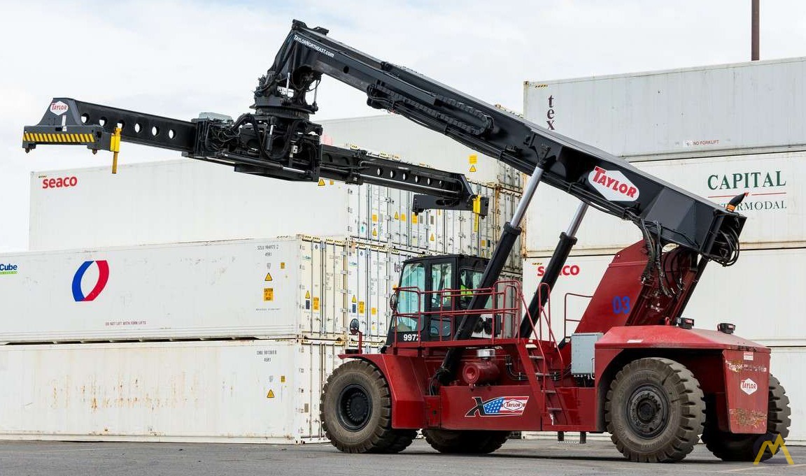 Taylor XRS-9972 99000 lb. Reach Stacker For Sale or Rent Stackers Port ...