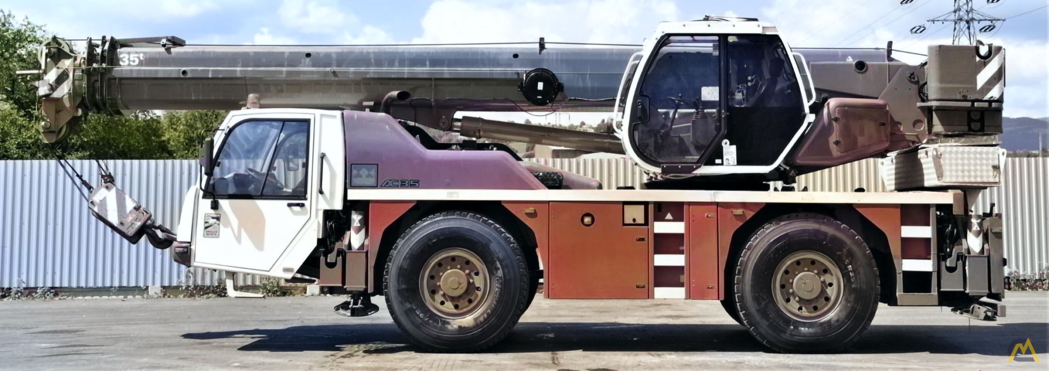 Terex (PPM) AC 35 All Terrain Mobile Crane For Sale Hoists & Material ...