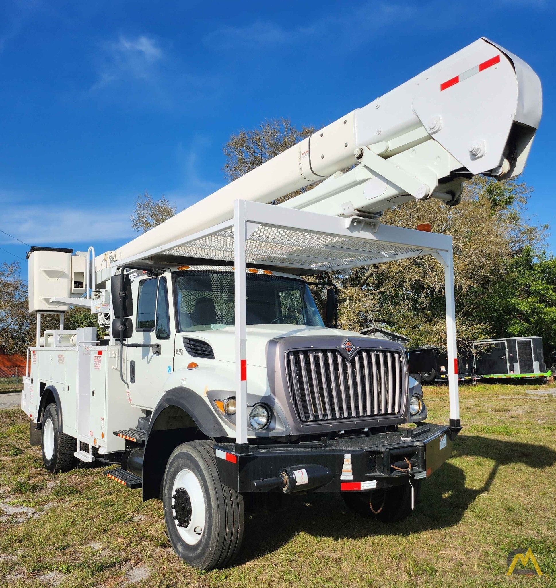 Terex 5TC-55 Bucket Boom on 2014 International 7300 4x4 Reg Cab Utility Truck - F92771 For Sale ...