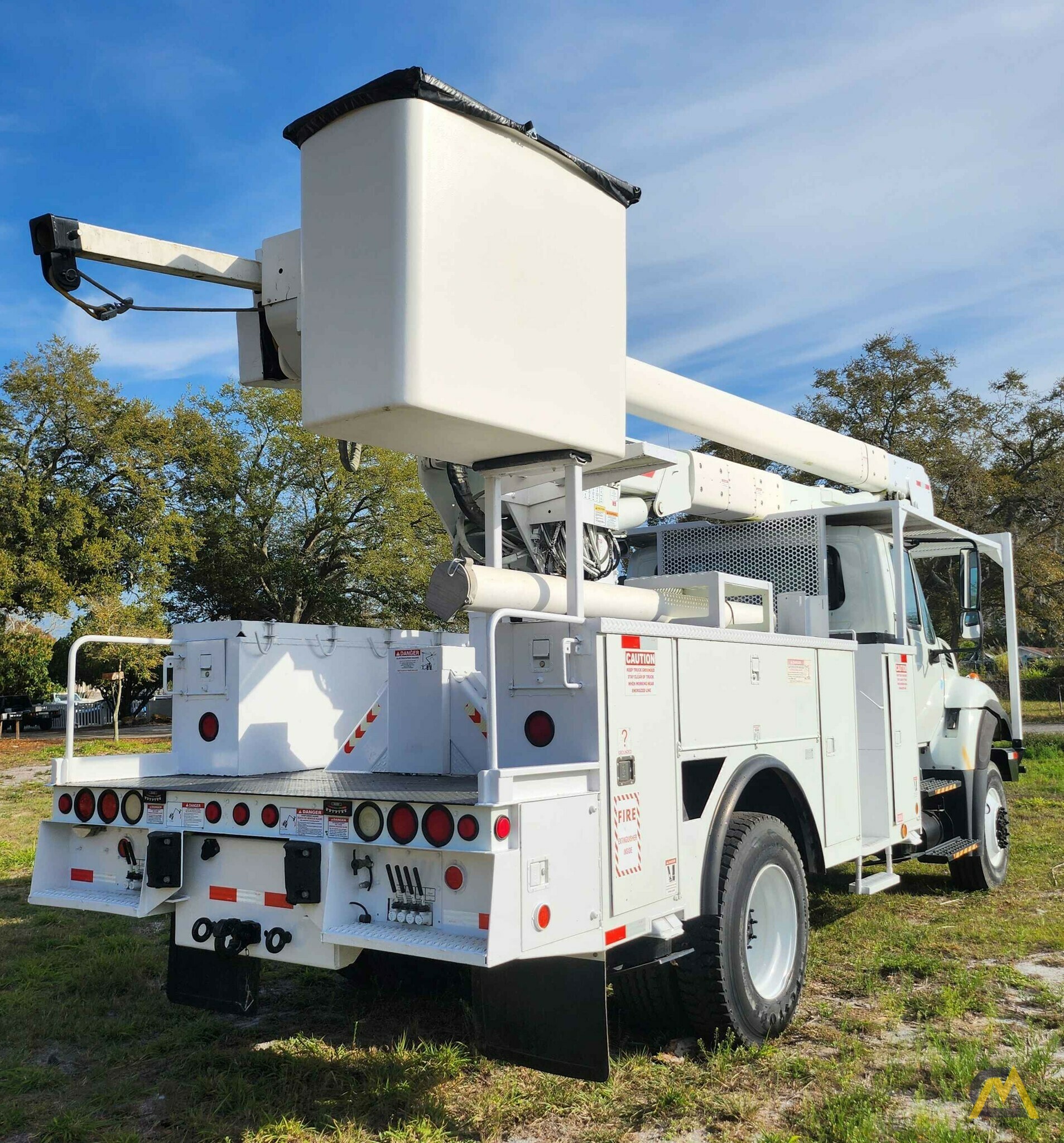 Terex 5TC-55 Bucket Boom on 2014 International 7300 4x4 Reg Cab Utility Truck - F92771 For Sale ...