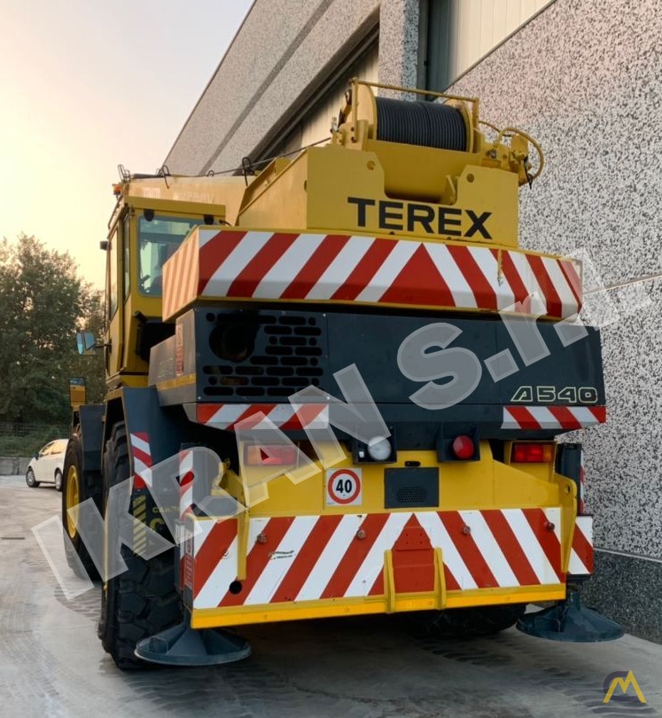 Terex-Bendini A540 50-ton Rough Terrain Crane For Sale Terex Bendini ...