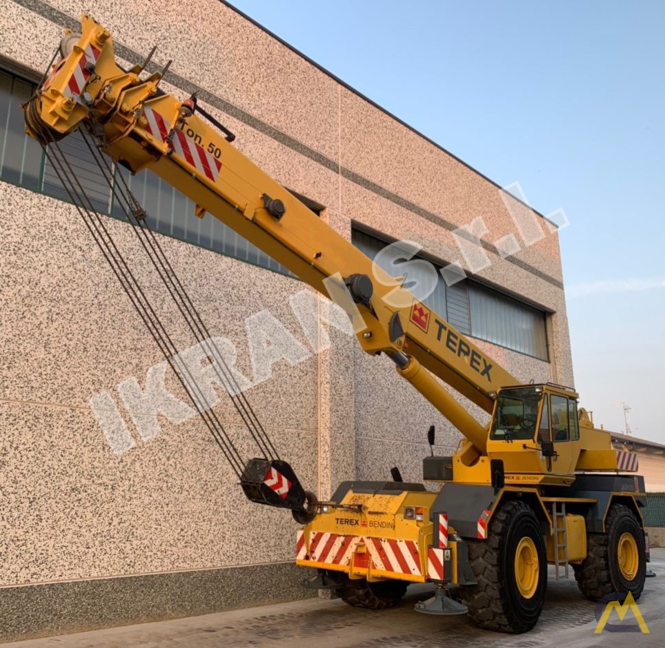 Terex-Bendini A540 50-ton Rough Terrain Crane For Sale Terex Bendini ...