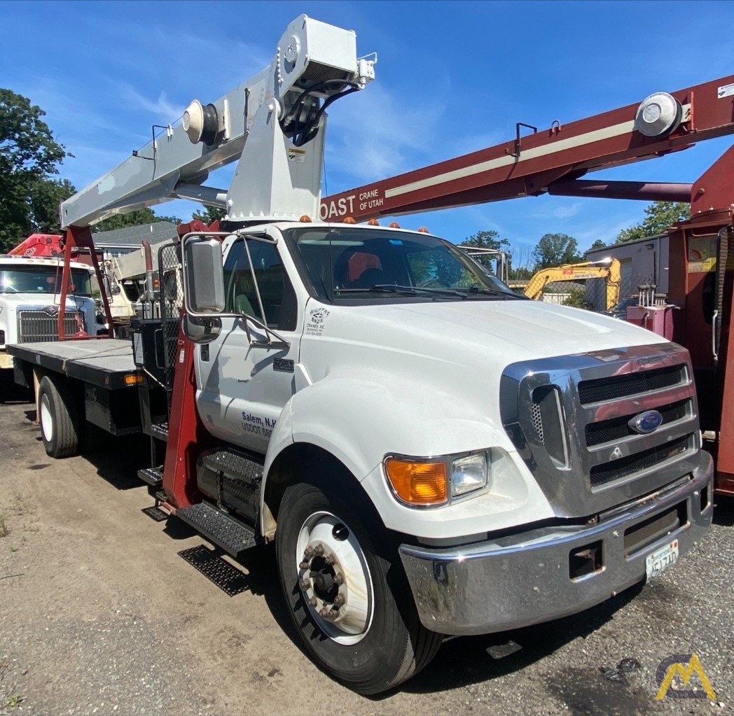 Terex BT 3470 17-ton Boom Truck Crane on Ford F750XL For Sale Trucks ...