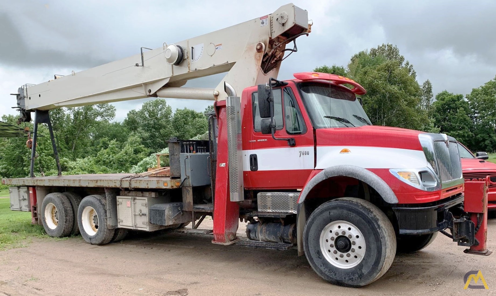 Terex BT 4792 (Load King) 23.5-Ton Boom Truck Crane on International ...