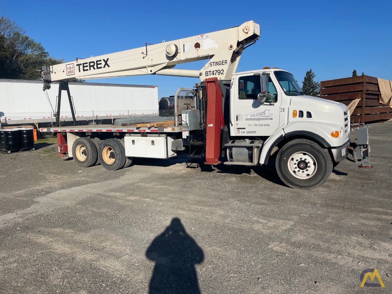 Terex BT 4792 23.5-ton Boom Truck Crane on Sterling - LOW HOURS For ...