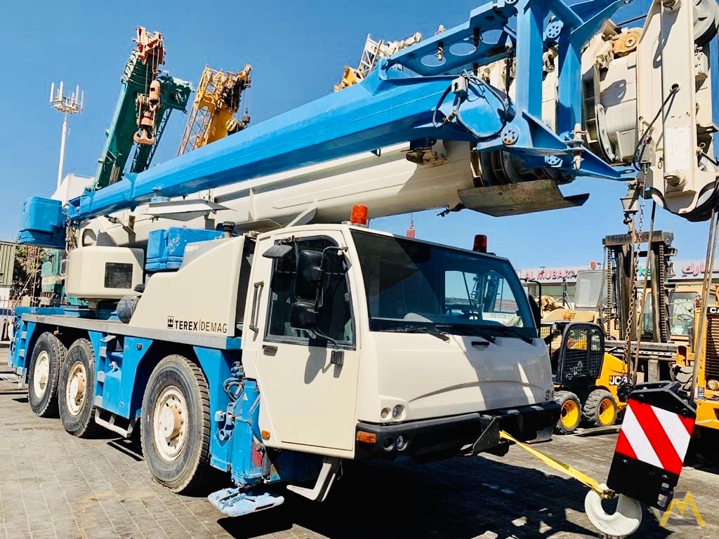 Terex Demag AC 55 L 55m-Ton All Terrain Crane For Sale & Material ...