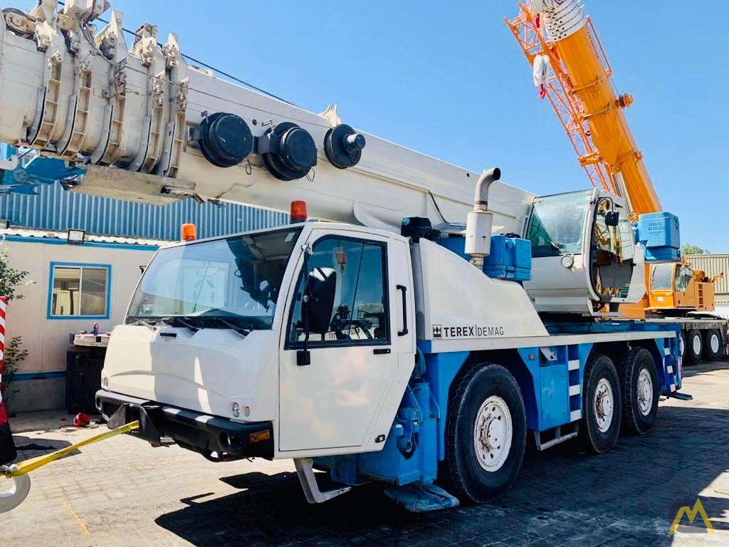 Terex Demag AC 55 L 55m-Ton All Terrain Crane For Sale & Material ...