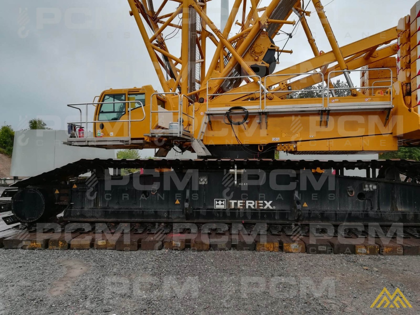 Terex Demag CC 3800 650-Ton Lattice Boom Crawler Crane For Sale ...