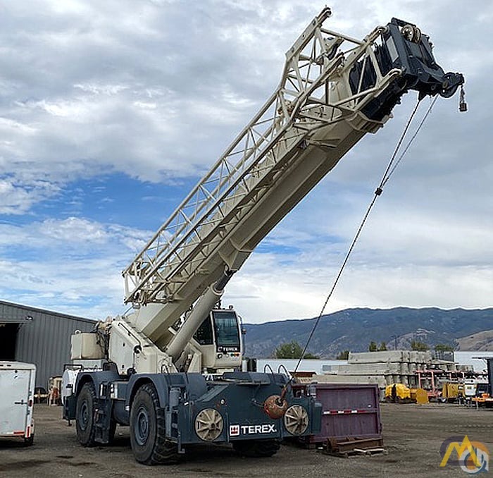 Terex QUADSTAR 1100 110-ton Rough Terrain Crane For Sale Hoists & Material Handlers 9457 CraneMarket