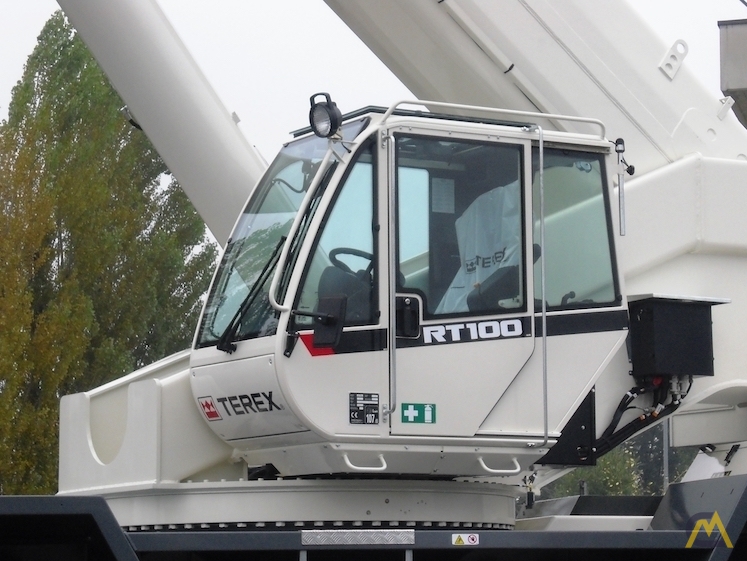 Terex RT 100 100-ton Rough Terrain Crane For Sale Hoists & Material ...