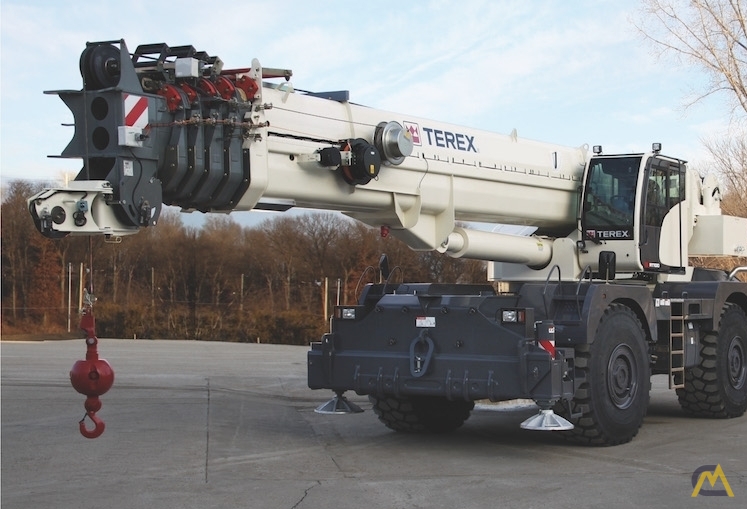 Terex RT 100 100-ton Rough Terrain Crane For Sale Hoists & Material ...