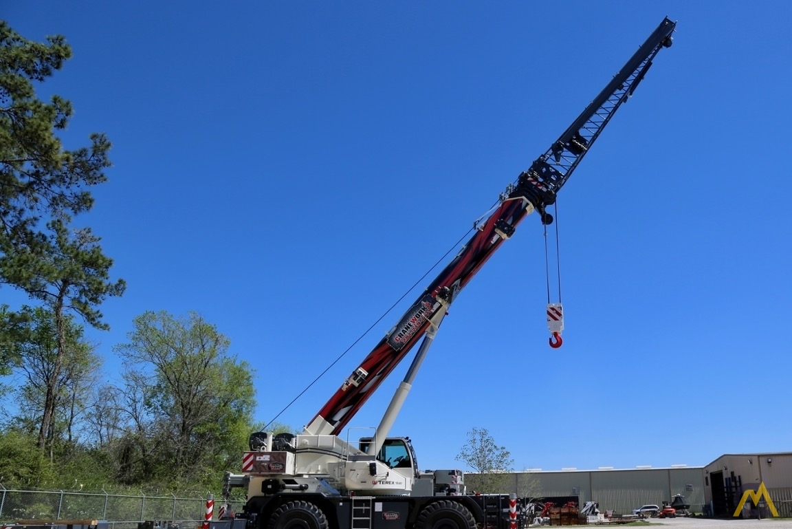 Terex RT 100 100-Ton Rough Terrain Crane For Sale or Rent Hoists ...