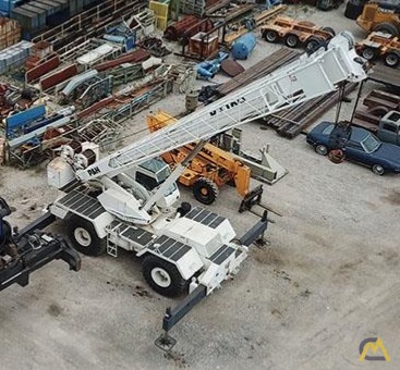 Terex RT 160 60-Ton Rough Terrain Crane For Sale (Auction) Hoists ...