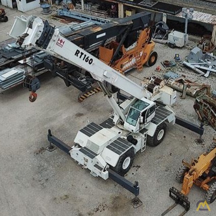 Terex RT 160 60-Ton Rough Terrain Crane For Sale (Auction) Hoists ...