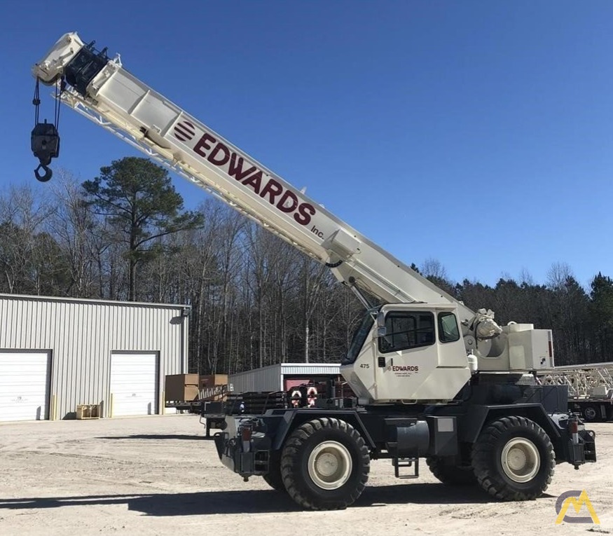 Terex RT 335 35-Ton Rough Terrain Crane For Sale Hoists & Material ...