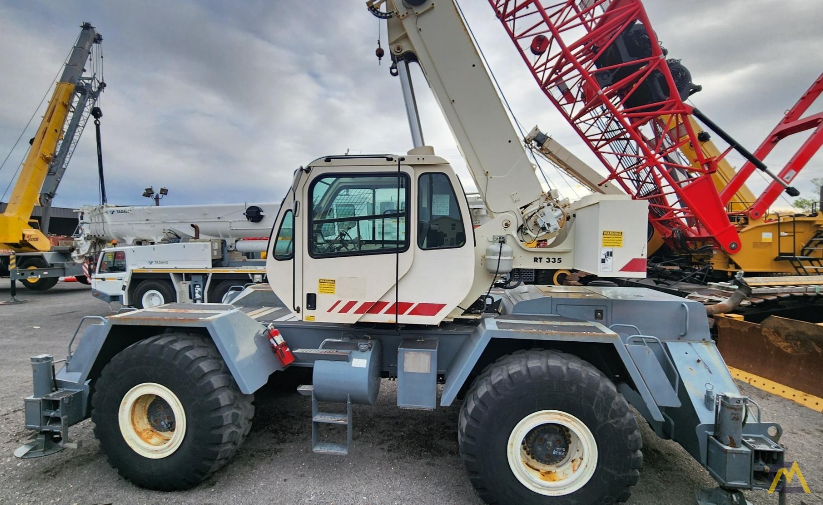 Terex RT 335 Rough Terrain Crane For Sale Hoists & Material Handlers 35438 CraneMarket