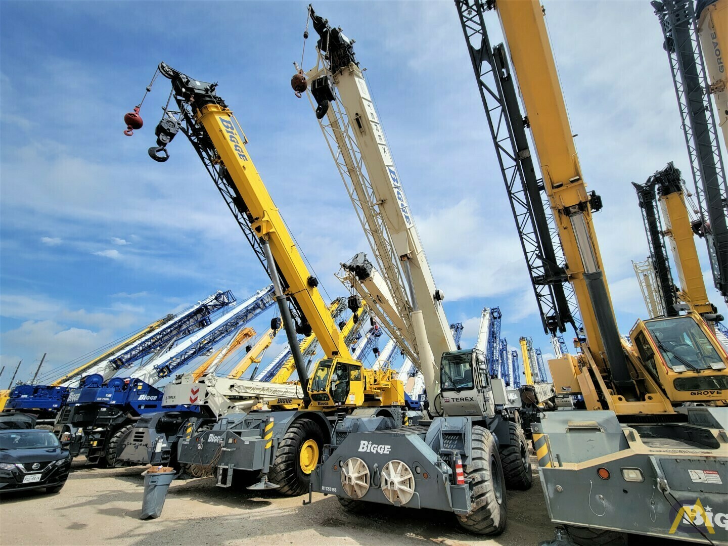 Terex RT 555-1 For Sale or Rent Rough Terrain Cranes Hoists & Material ...