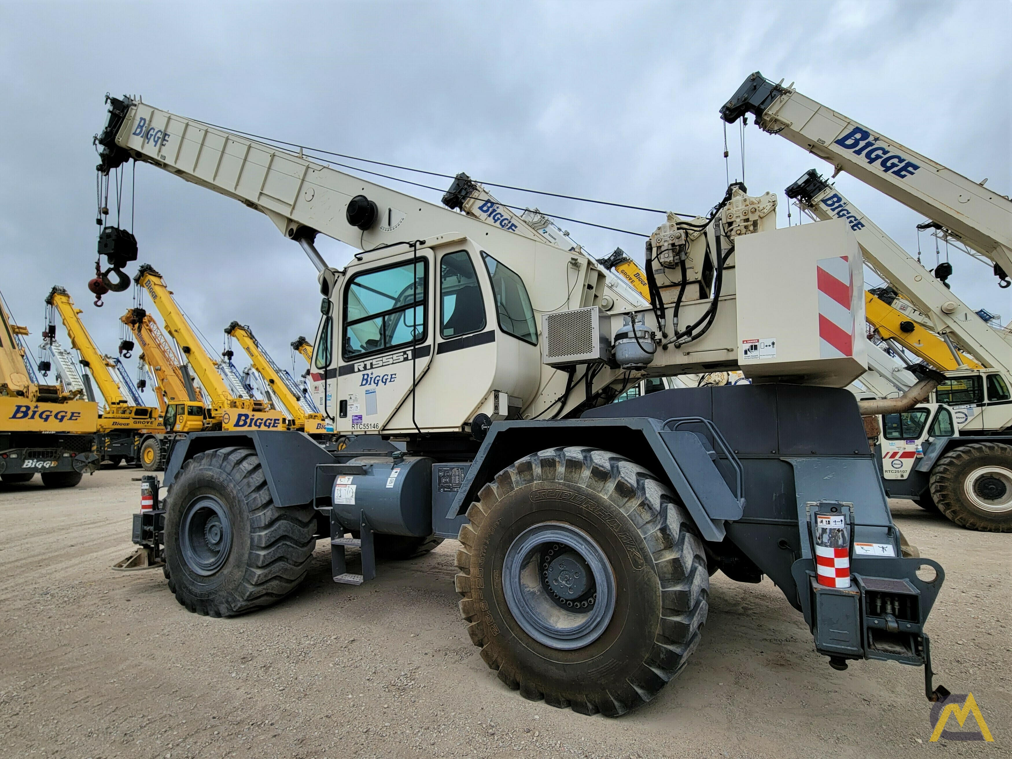 Terex RT 555-1 For Sale or Rent Rough Terrain Cranes Hoists & Material ...
