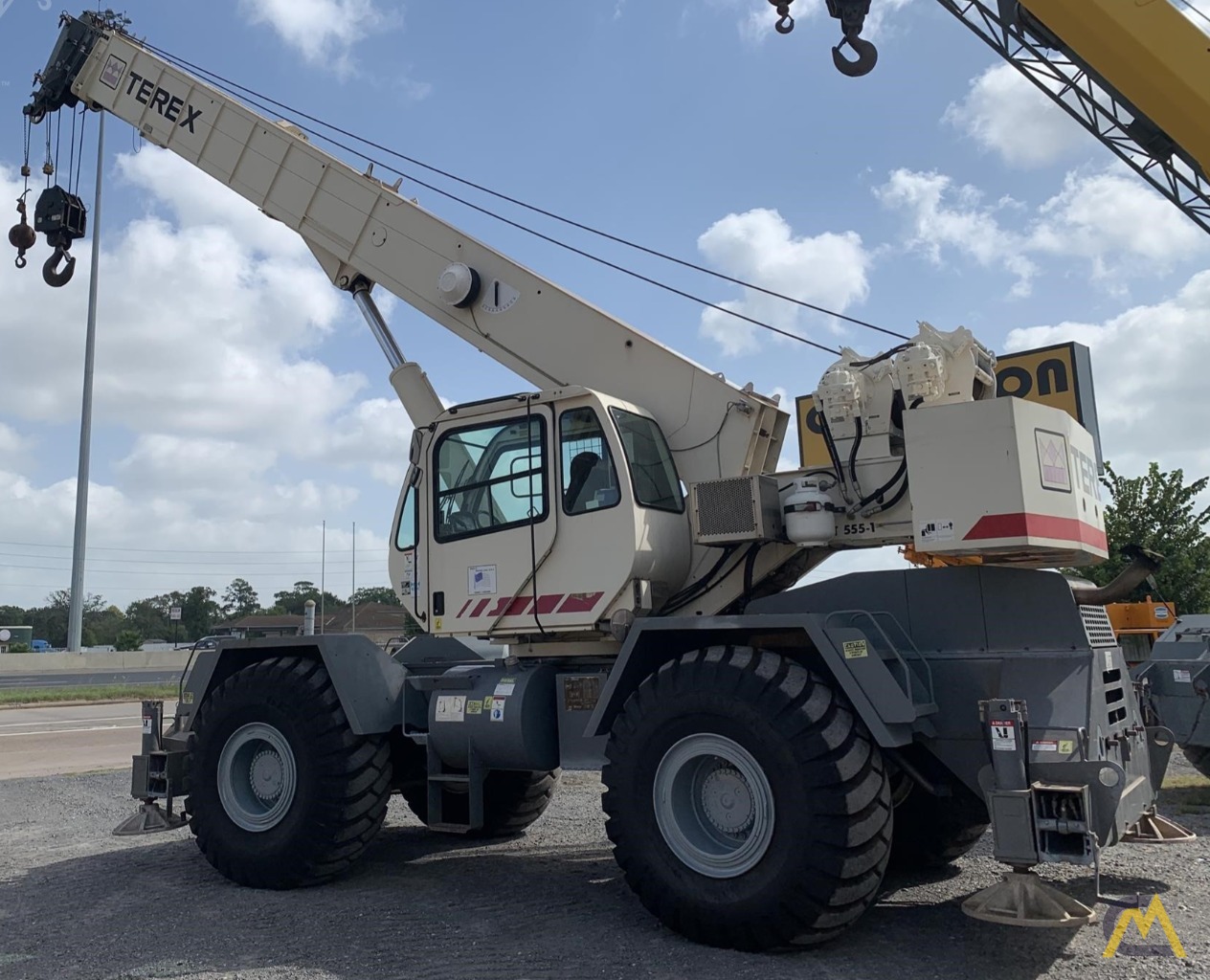 Terex RT 555-1 55-ton Rough Terrain Crane For Sale or Rent Hoists ...