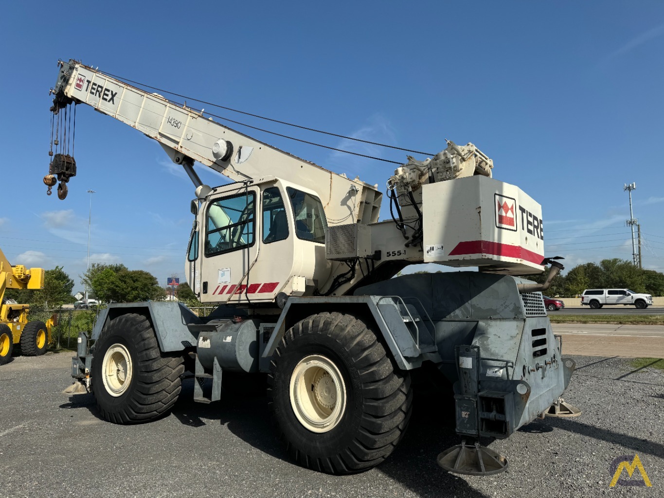 Terex RT 555-1 55-Ton Rough Terrain Crane For Sale Hoists & Material ...