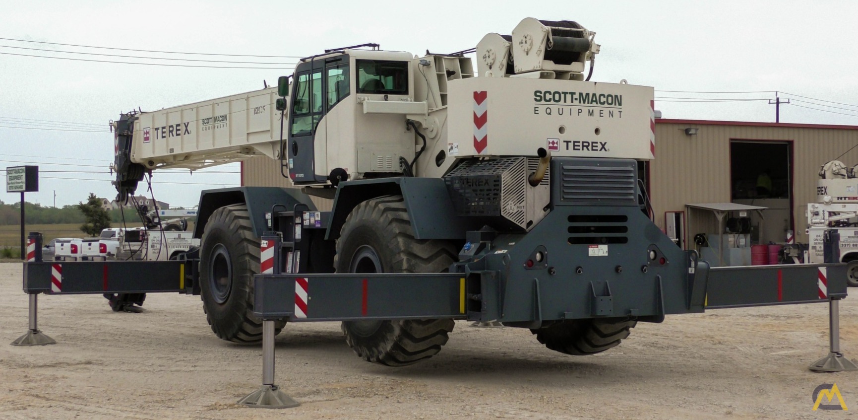 Terex RT 670 70-Ton Rough Terrain Crane For Sale or Rent Hoists & Material Handlers 17463 ...